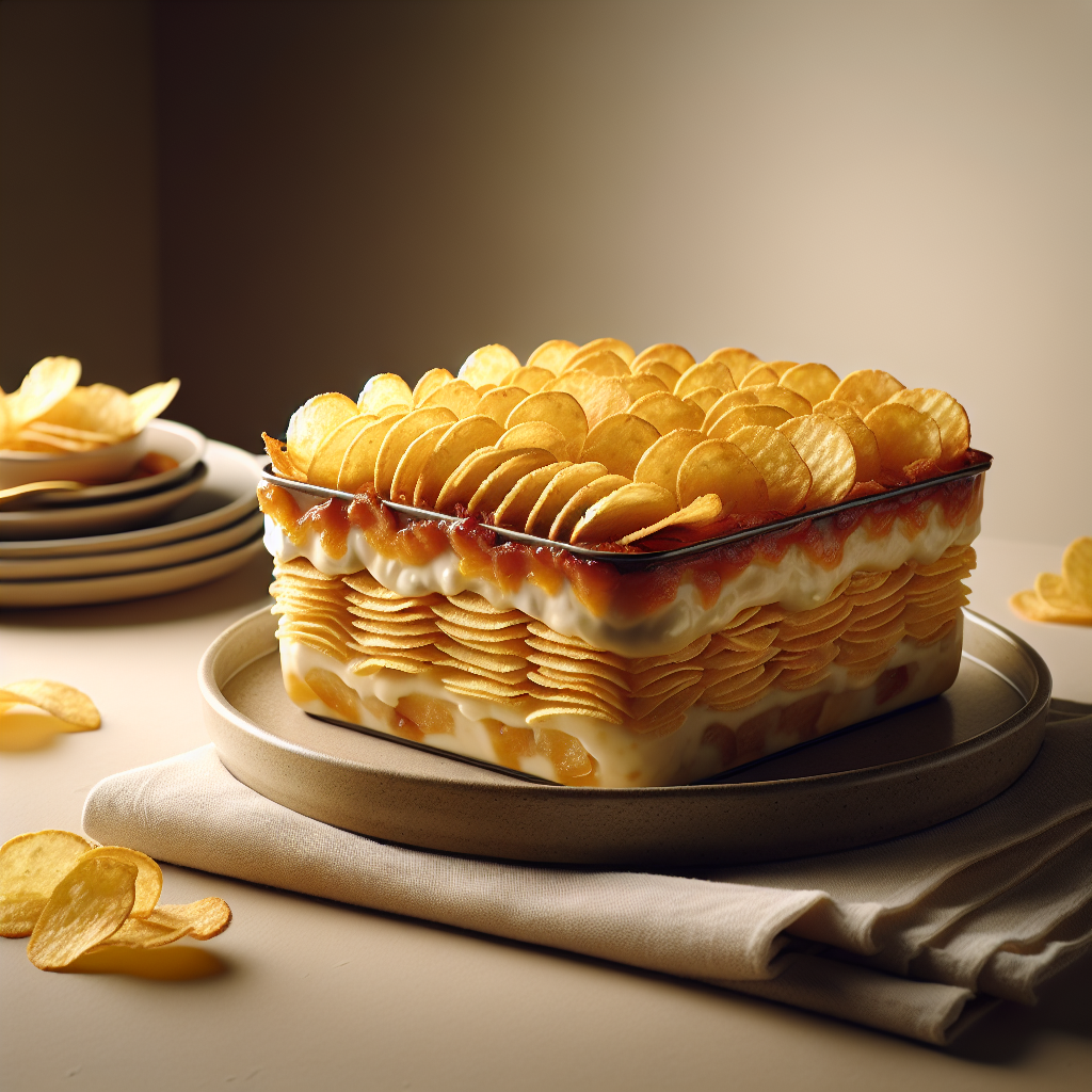 Potato Chip Casserole Recipe: Cheesy Chicken with Chips